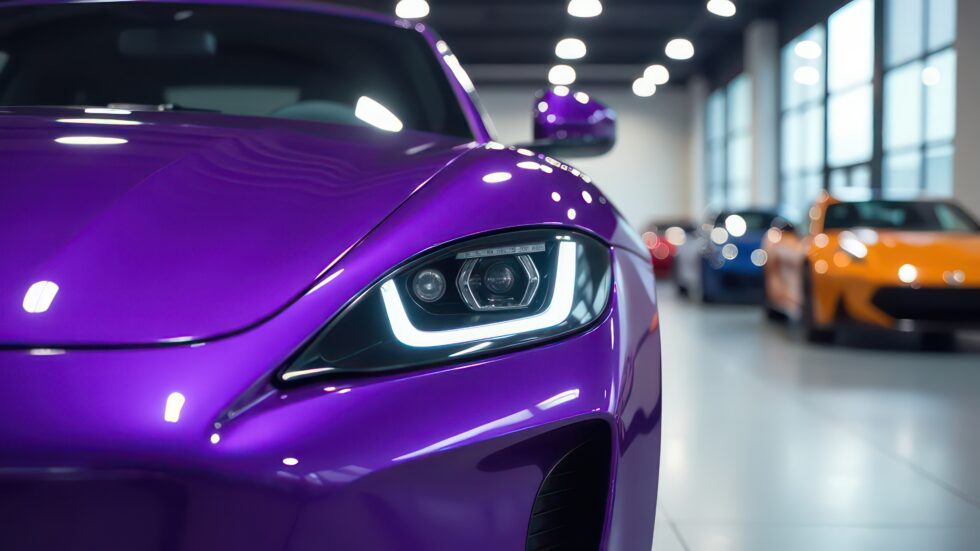 Midnight Purple Car 1 & 2 - Hex Color Paint Code